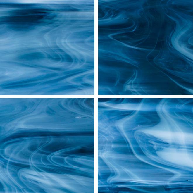 Blue Cloud Art Glass – Glasstile